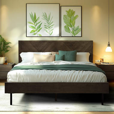 Wayfair montauk solid wood bed store